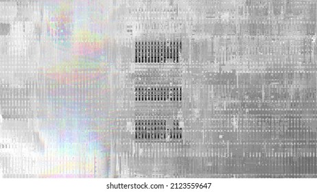 Technology Glitch Background Computer Screen Error Stock Illustration ...