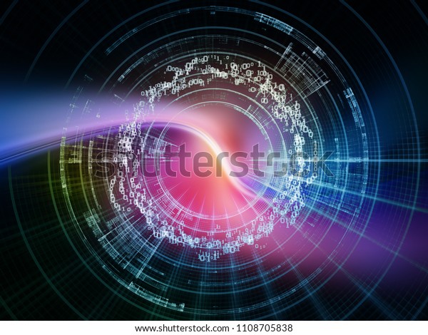 Technology Numbers Series Visually Pleasing Composition Stock ...