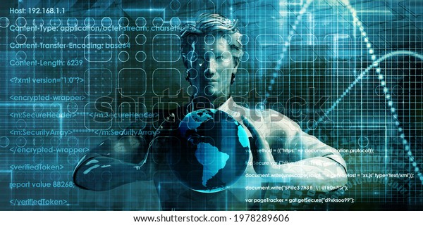 Technology Provider Solutions Business 3d Render Stock Illustration ...