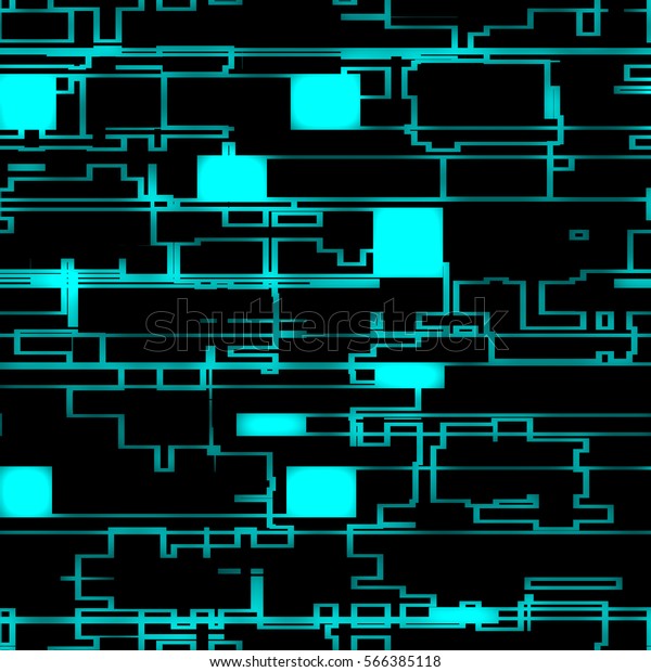 Technology Tron Circuitry Electronics Digital Feedback 스톡 일러스트 ...
