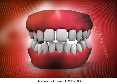 Teeth Abstract Background Stock Illustration 110839190 | Shutterstock