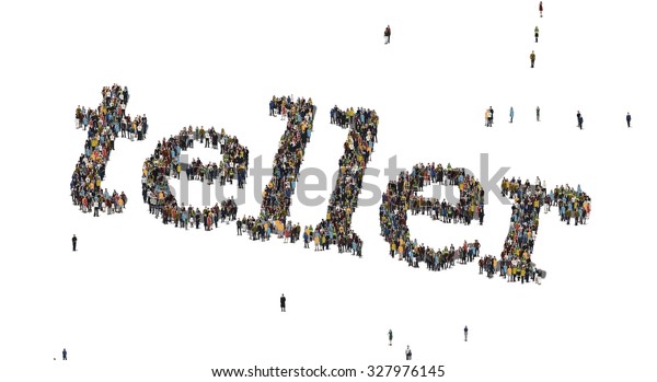 Teller Word Crowd Above Stock Illustration 327976145 | Shutterstock