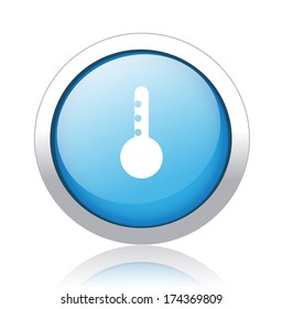 Temperature Button Stock Vector (Royalty Free) 167679326 | Shutterstock