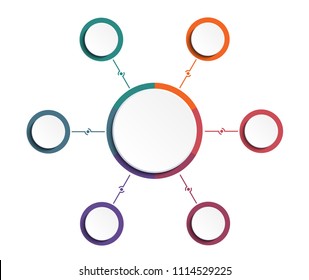 Template Area Chart Diagram Data Elements Stock Illustration 1114529225 ...
