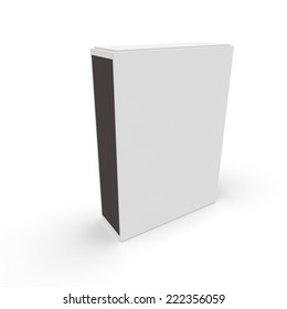 Template Empty Matchbox Isolated White Background Stock Illustration ...