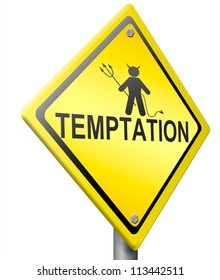 Temptation Evil Difficult Tempting Choice Dangerous 库存插图 113442511 ...