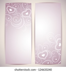 Tender Backgrounds Hearts Raster Version Vector Stock Illustration ...