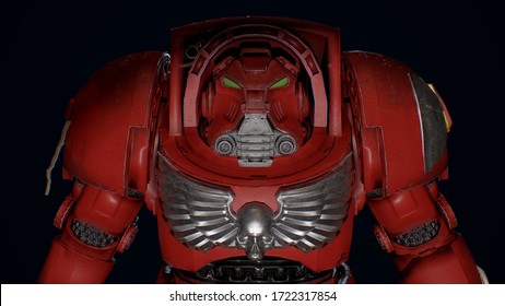 Terminator Warrior 3d Model Render Stock Illustration 1722317854 ...