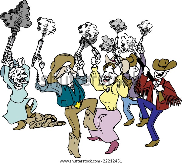 Texas Celebration Stock Illustration 22212451