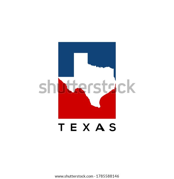 Texas Graphic Theme Design Simple Clean Stock Illustration 1785588146 ...