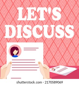 507 Let us discuss Images, Stock Photos & Vectors | Shutterstock