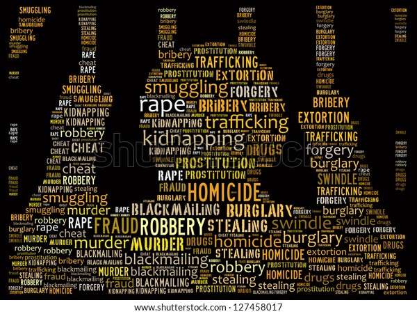 Text Collage Common Crimes Stock Illustration 127458017 | Shutterstock
