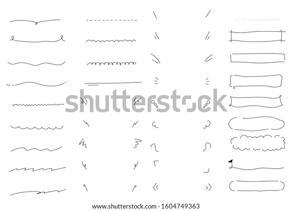 Text Space Design Illust Lines 스톡 일러스트 1604749363 | Shutterstock