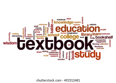 Textbook Word Cloud Concept Stock Illustration 492312481 | Shutterstock