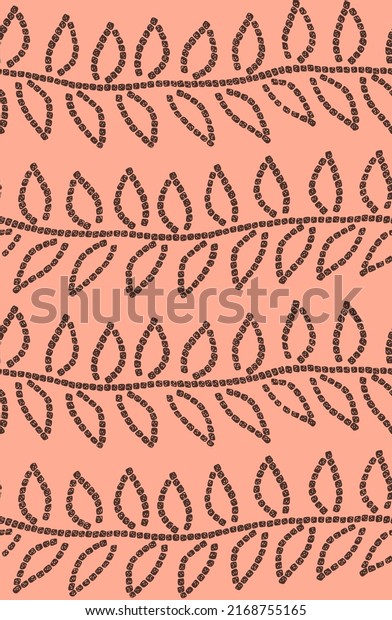 Textile Bandhani Border Design Pattern Images: ภาพประกอบสต็อก ...