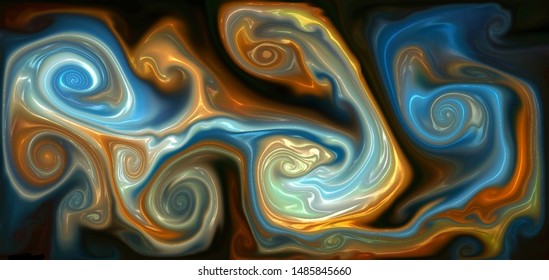 Texture Density Liquid Abstract Art Depicts Stock Illustration ...