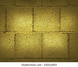 Texture Gold Wall Blocks Stock Illustration 120212053