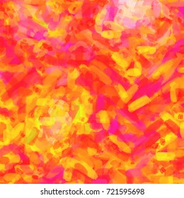 Texture Polychrome Paint Strokes Abstract Background Stock Illustration ...