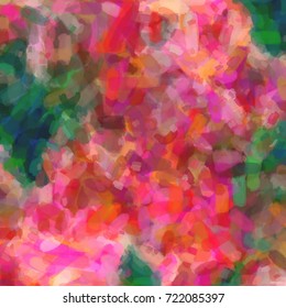 Texture Polychrome Paint Strokes Abstract Background Stock Illustration ...