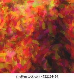 Texture Polychrome Paint Strokes Abstract Background Stock Illustration ...