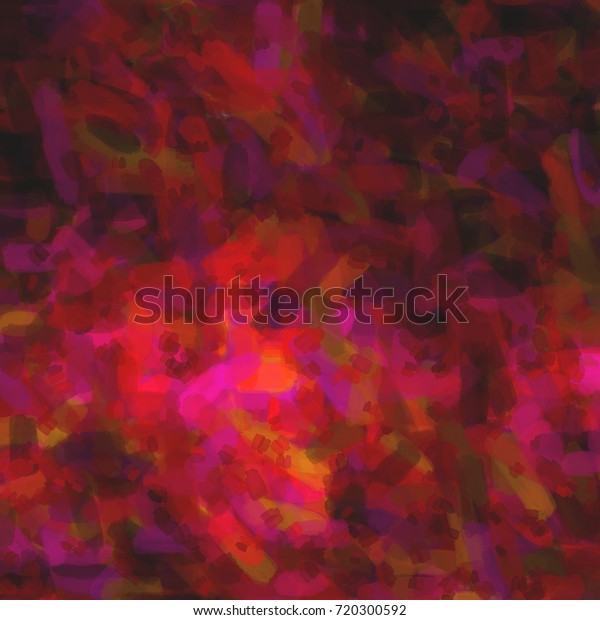 Texture Polychrome Paint Strokes Abstract Background Stock Illustration ...