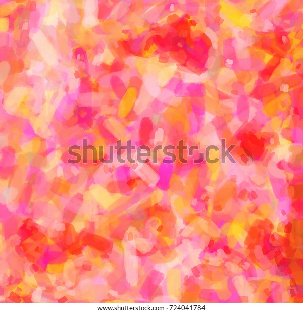 Texture Polychrome Paint Strokes Abstract Background Stock Illustration ...