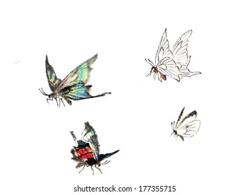 Chinese butterfly Images, Stock Photos & Vectors | Shutterstock