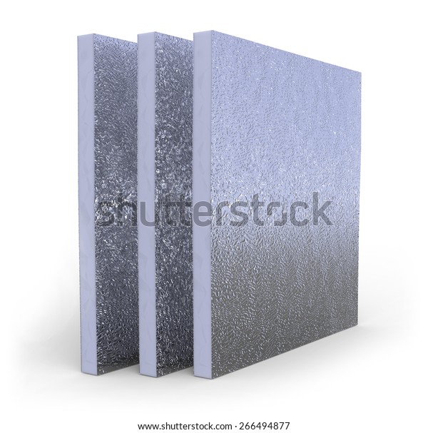 Thermal Insulation Panel Isolated On White Stock Illustration 266494877 ...