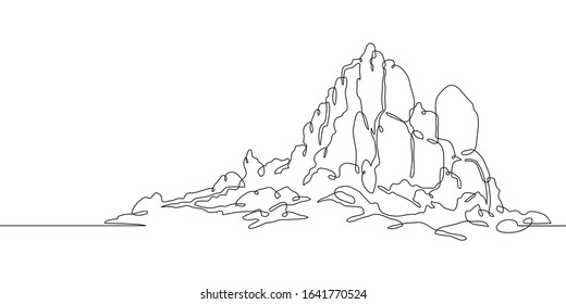 1,707 Boulder line art Images, Stock Photos & Vectors | Shutterstock