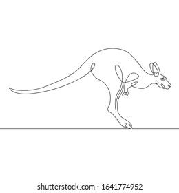152 Continuous Line Australian Animals Images, Stock Photos & Vectors ...