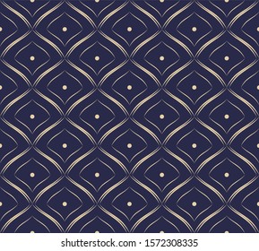Thin Seamless Pattern Fan Tiles Exquisite Stock Illustration 1572308335 ...