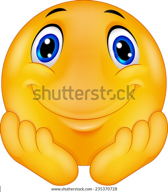 Thinking Emoticon Smiley Stock-illustration 235370728 | Shutterstock