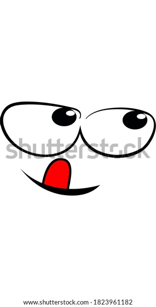 Thinking Face Outline Icon Linear Style Stock Illustration 1823961182 ...