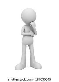 3d Man Broken Arm Cast: ภาพประกอบสต็อก 61401244 | Shutterstock
