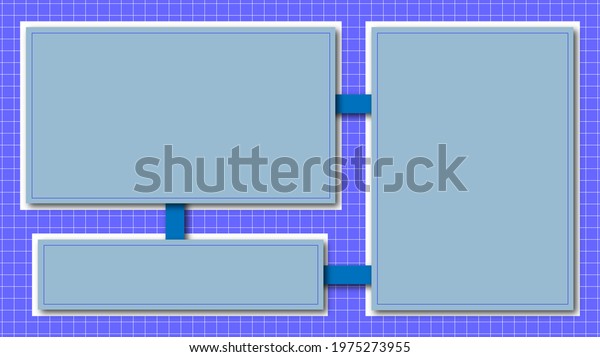 This Blue Box Design Suitable Use Stock Illustration 1975273955 ...