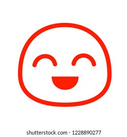 This Face Mark Stock Illustration 1228890277 | Shutterstock
