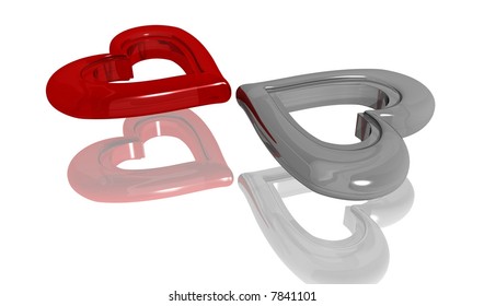 This Group Hearts Stock Illustration 7841101 | Shutterstock