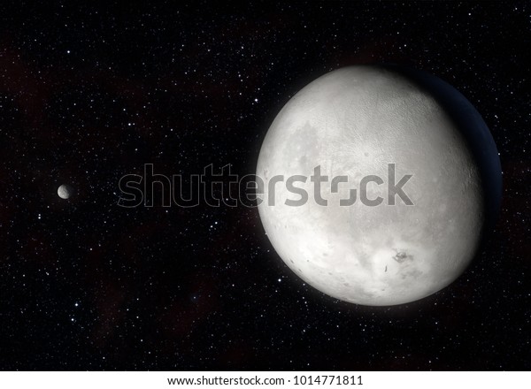 This Image Concept Orcus Dwarf Planet Stock Illustration 1014771811
