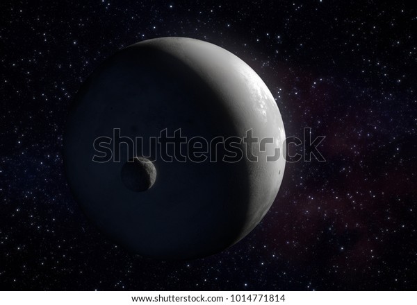 This Image Concept Orcus Dwarf Planet Stock Illustration 1014771814