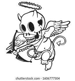 Cupid Devil Stock Vector (Royalty Free) 272634482 | Shutterstock