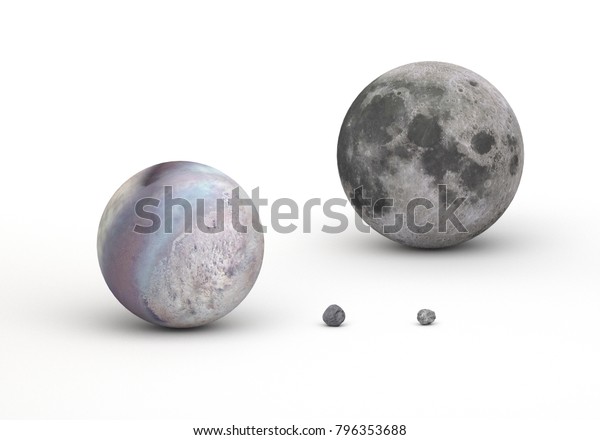 This Image Represents Size Comparison Between Stock Illustration ...