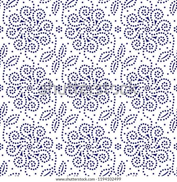 This Indian Chunri Pattern Use Small Stock Illustration 1194102499
