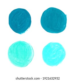 This Set Cold Colored Spots On Stock Illustration 1921632932 | Shutterstock