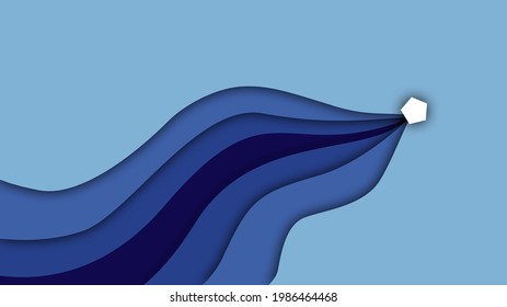 This Split Sea Wallpaper Stock Illustration 1986464468 | Shutterstock