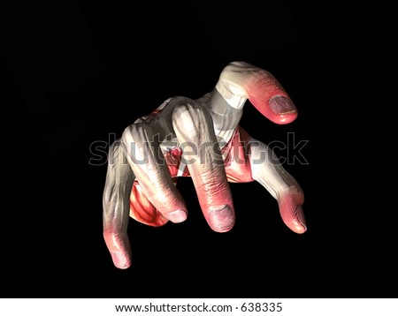 This Spooky Hand Stock Illustration 638335 - Shutterstock