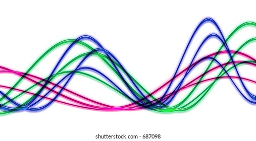 This Waveform Graphic Stock Illustration 687098