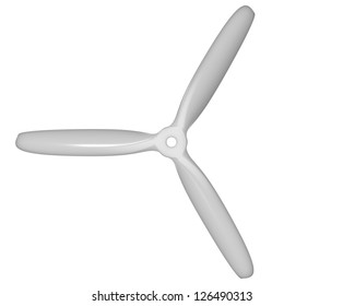 Three Blades Propeller Stock Illustration 126490313 | Shutterstock