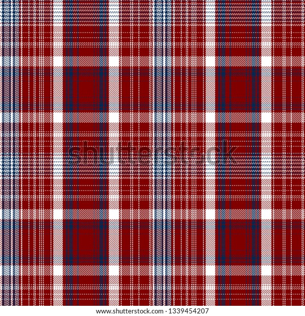Three Colored Plaid Stock Illustration 1339454207