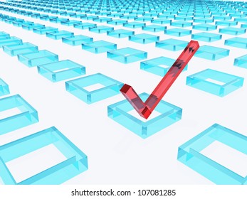 Three Dimension Check Mark 3d Render 库存插图 439769137 | Shutterstock