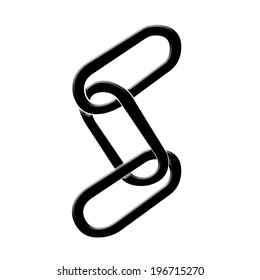 Three Dimensional Chain Link Stock Illustration 196715270 | Shutterstock